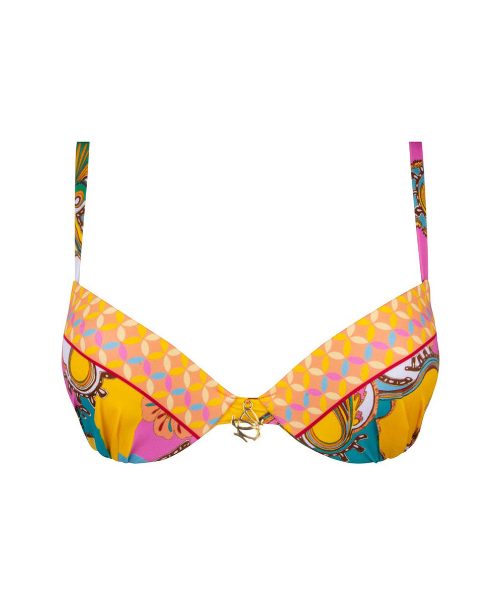 Push-effect coque swimsuit Lise Charmel bain Soleil floral Turmeric ...