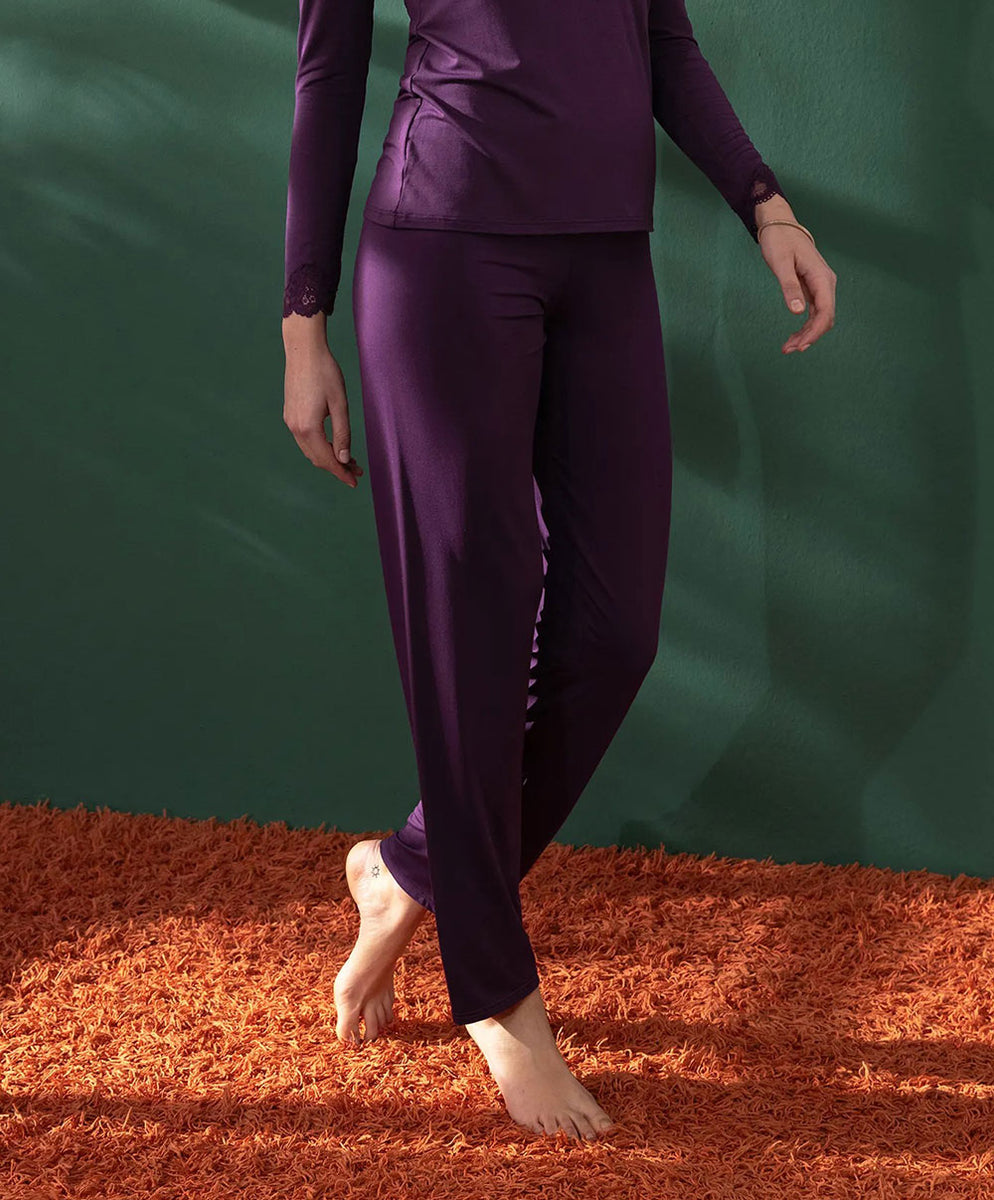 Pantalon Simply Perfect prune magic Antigel de Lise Charmel ENA0806-PM ...