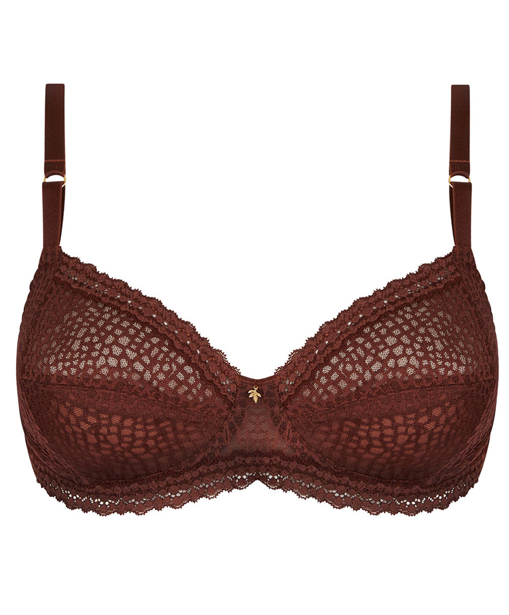 Soutien-gorge armature Exquise en Dentelle cappuccino Antigel de Lise ...